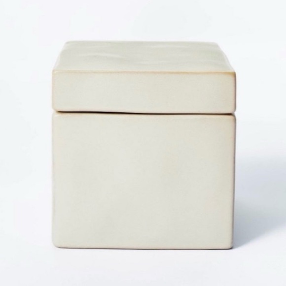 Studio McGee | Accents | Studio Mcgee Carved Ceramic Square Box | Poshmark